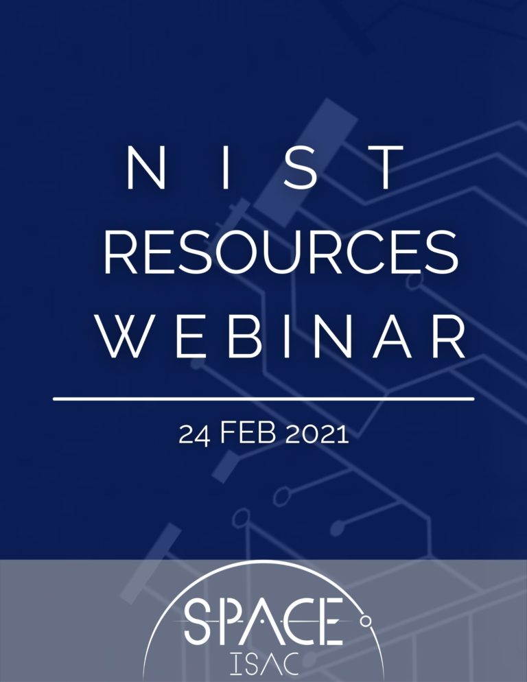 Space ISAC - Space Information Sharing and Analysis Center